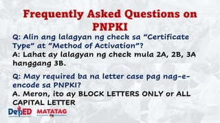 PNPKI sample for fill up................ | PPT