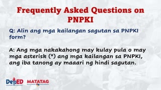 PNPKI sample for fill up................ | PPT