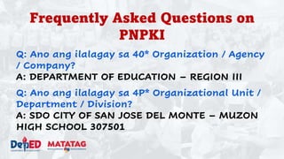 PNPKI sample for fill up................ | PPT