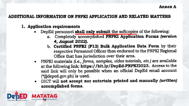 PNPKI sample for fill up................ | PPT