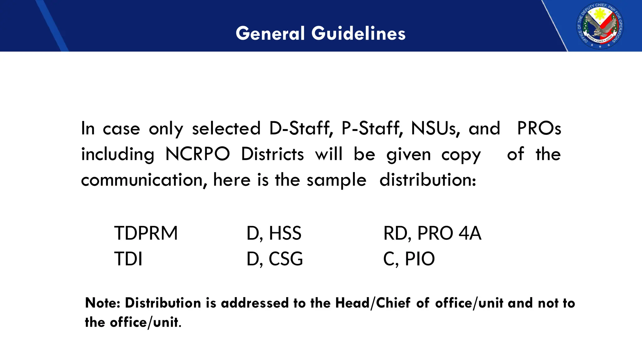 PNP MC 2022-076 edited pnp memorandu circular twenty twenty two dash ...