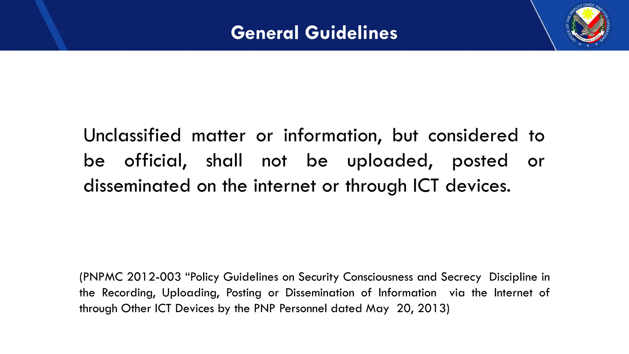 PNP MC 2022-076 edited pnp memorandu circular twenty twenty two dash ...