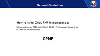 PNP MC 2022-076 edited pnp memorandu circular twenty twenty two dash ...