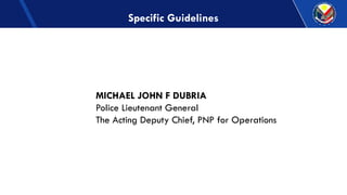 PNP MC 2022-076 edited pnp memorandu circular twenty twenty two dash ...