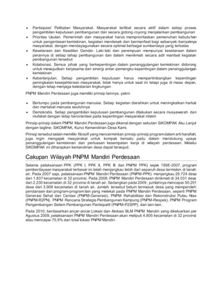 Pnpm mandiri pedesaan | DOCX