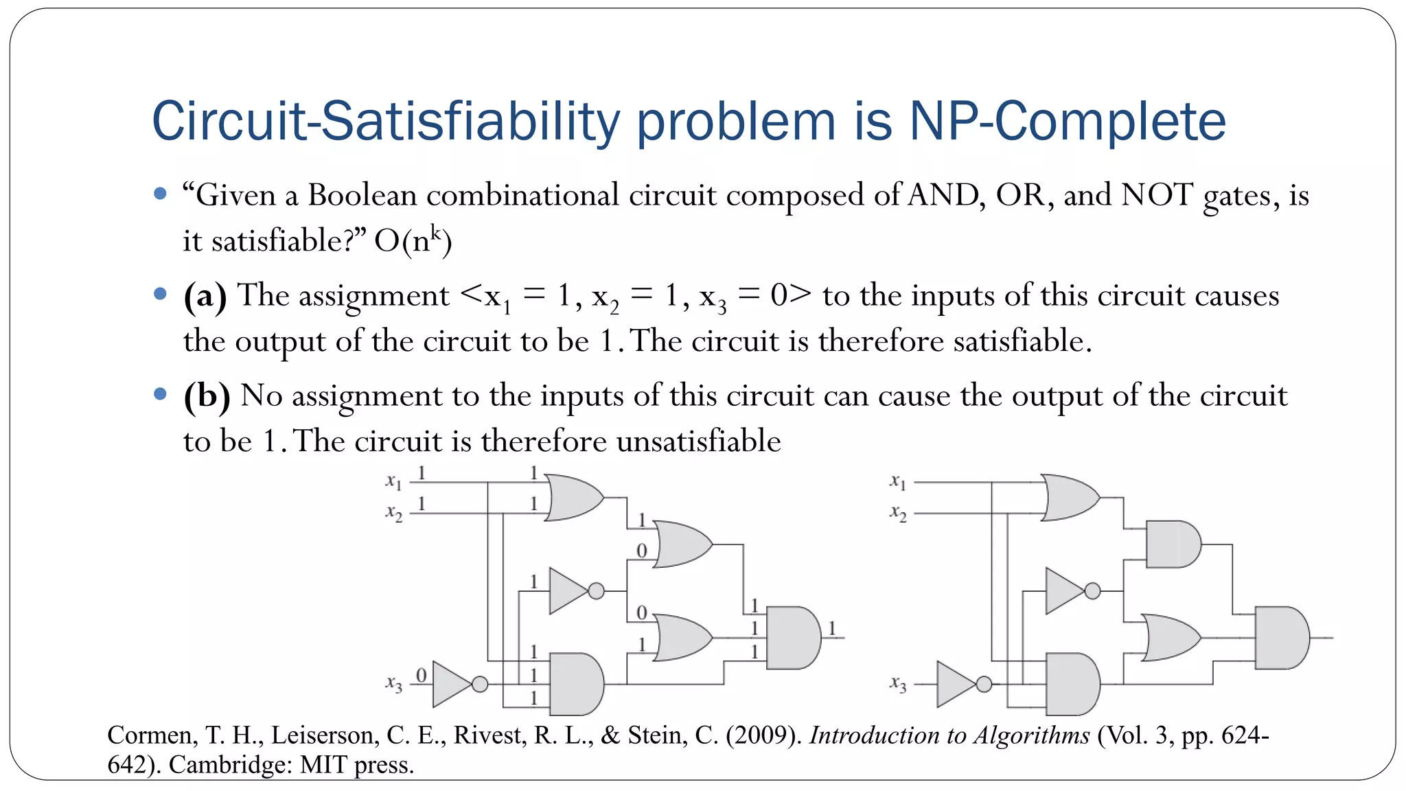 P, NP, NP-Complete, and NP-Hard | PDF | Programming Languages | Computing
