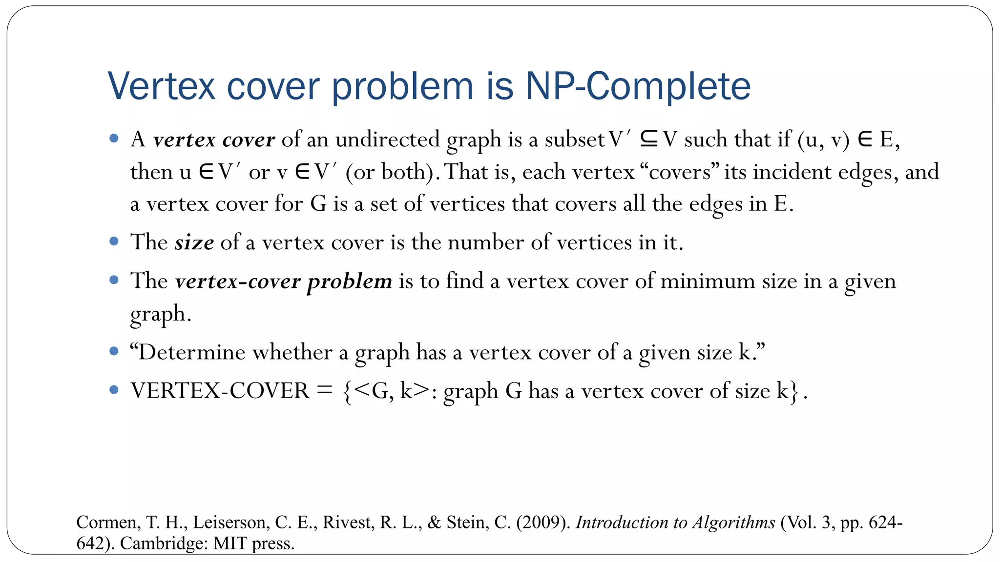 P, NP, NP-Complete, and NP-Hard | PDF | Programming Languages | Computing