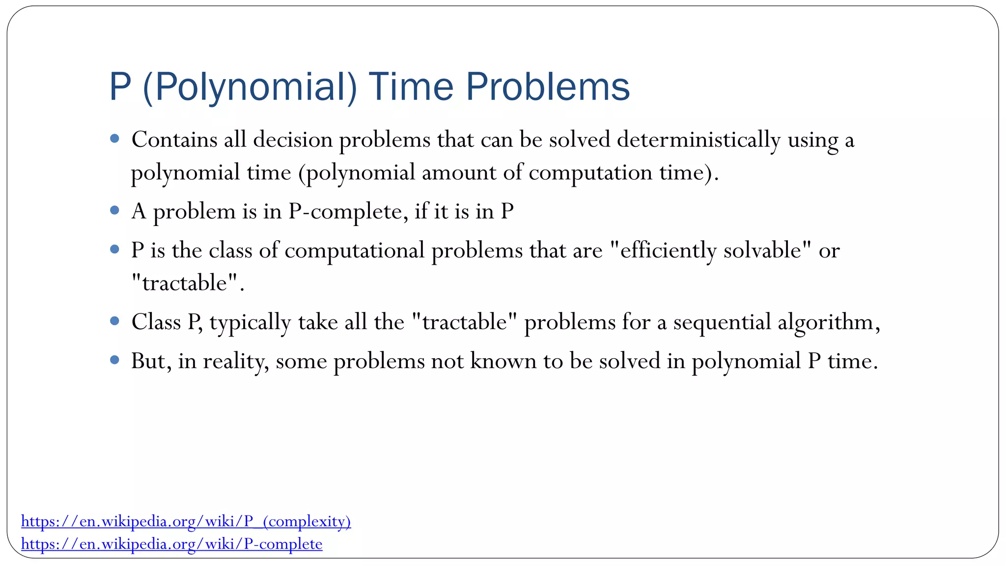 P, NP, NP-Complete, and NP-Hard | PDF