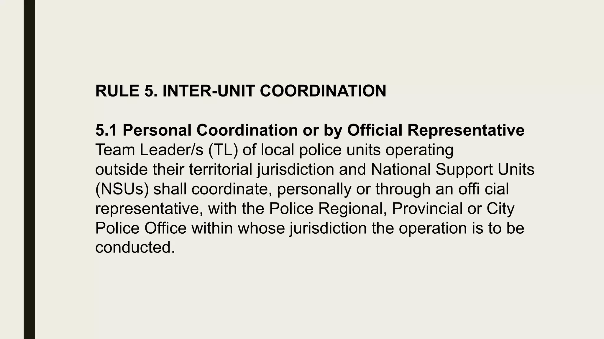 Pnp operational procedure | PPTX