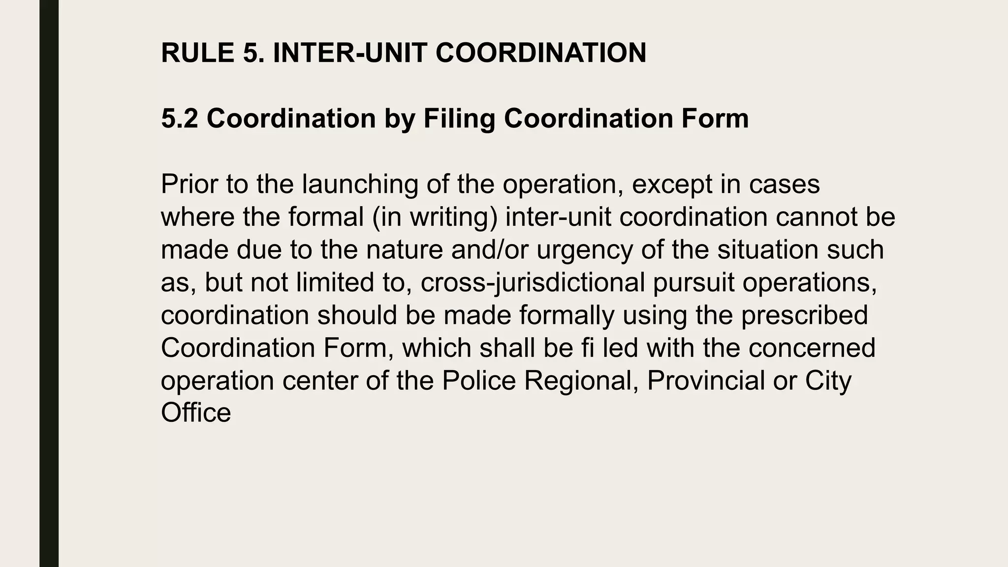 Pnp operational procedure | PPTX