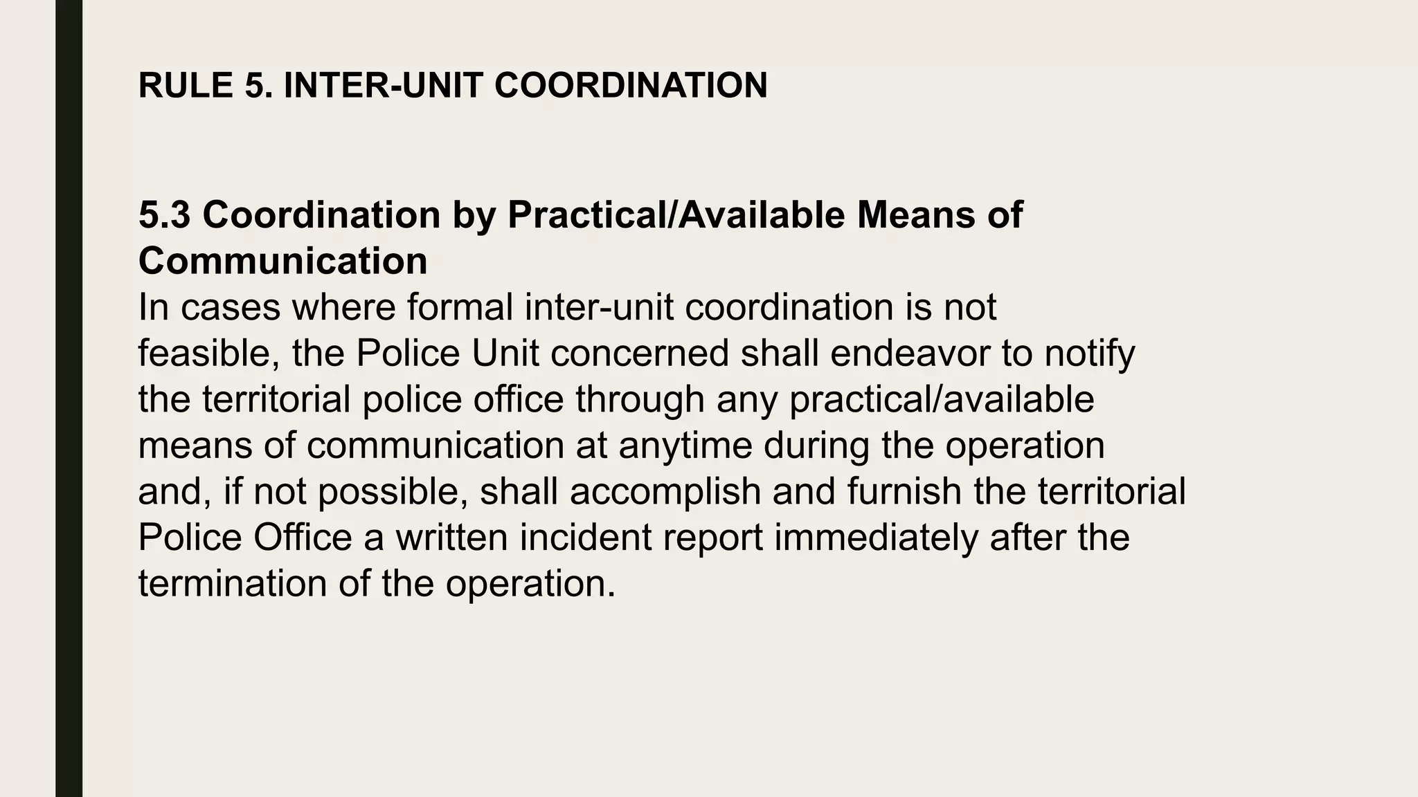 Pnp operational procedure | PPTX