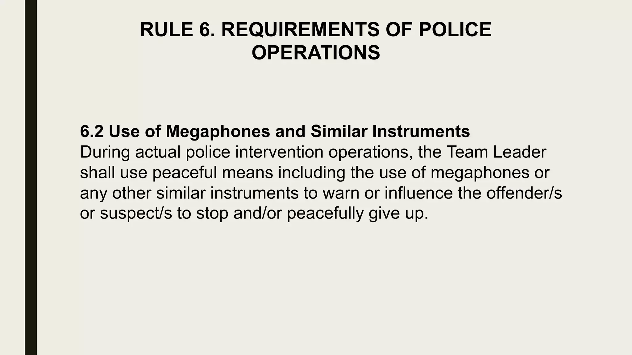 Pnp operational procedure | PPTX