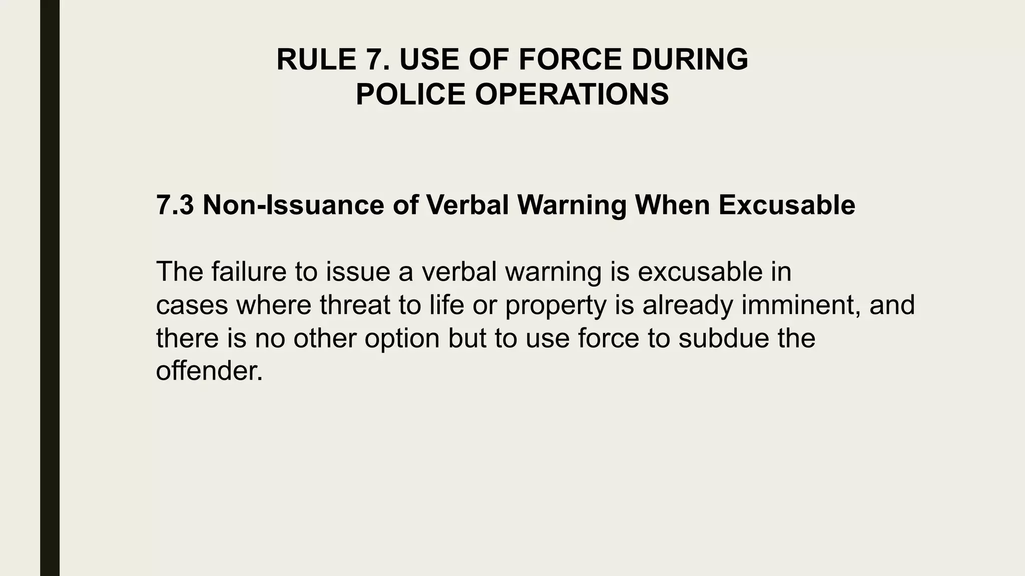 Pnp operational procedure | PPTX | Law