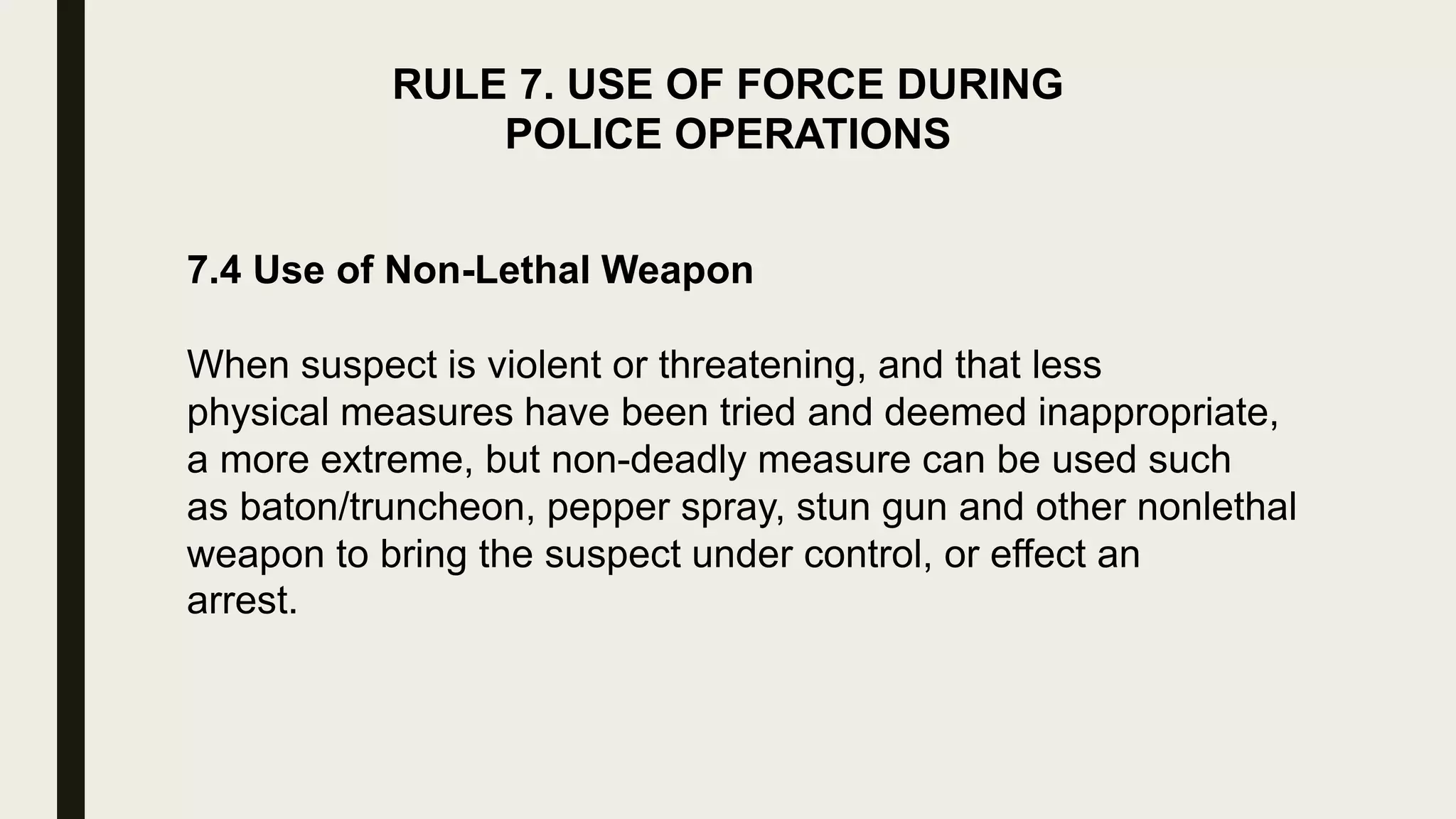 Pnp operational procedure | PPTX