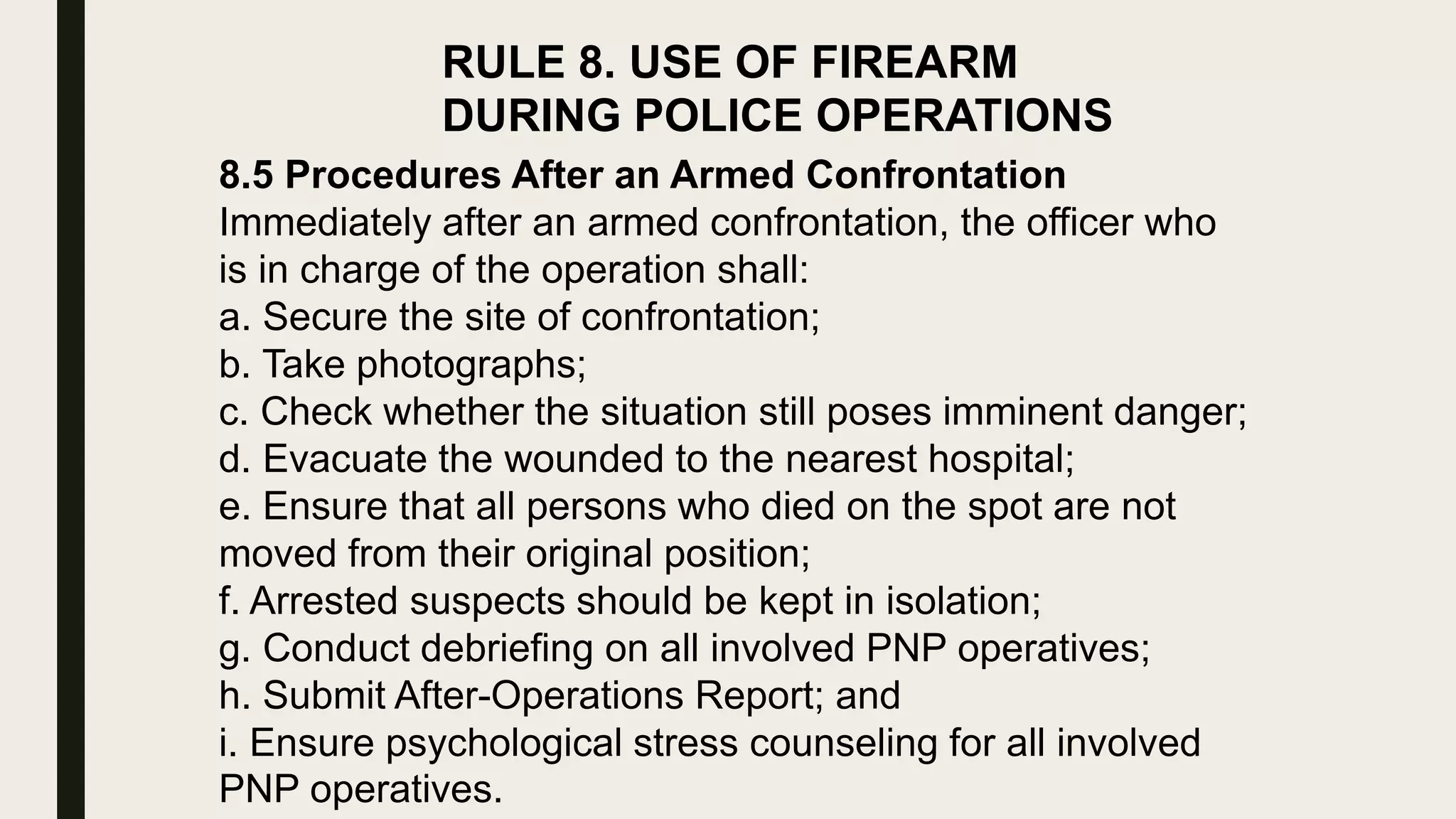 Pnp operational procedure | PPTX