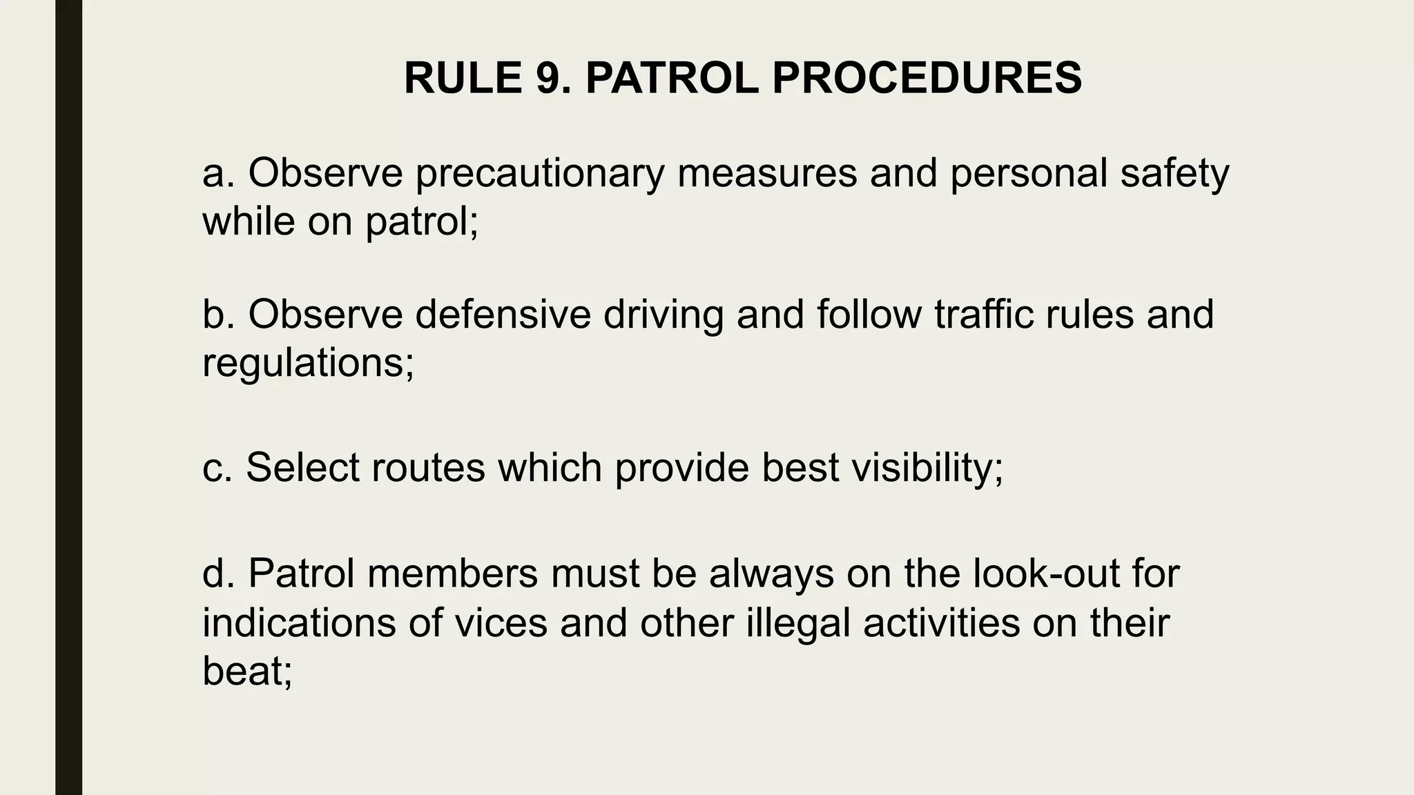 Pnp operational procedure | PPTX
