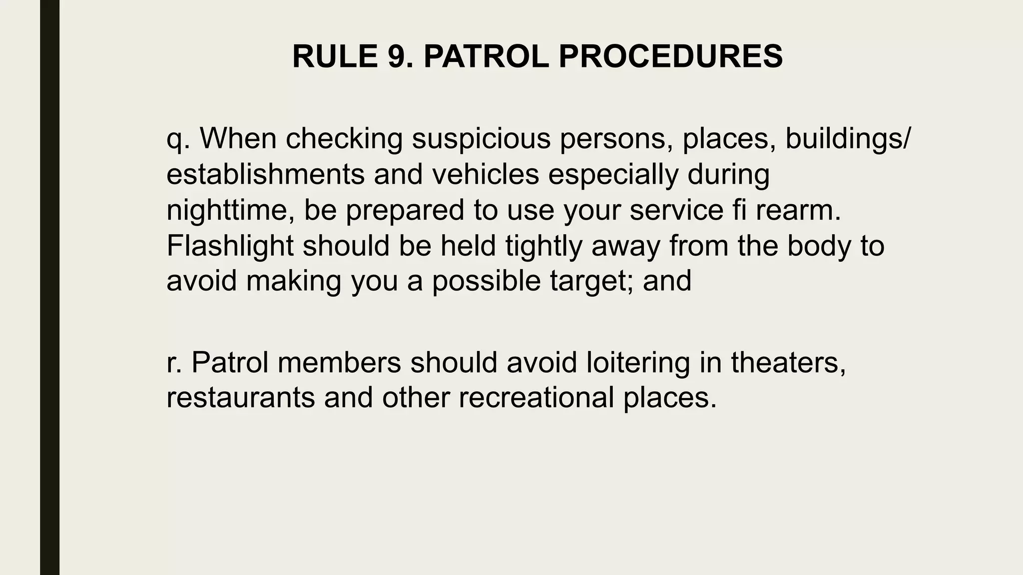 Pnp operational procedure | PPTX