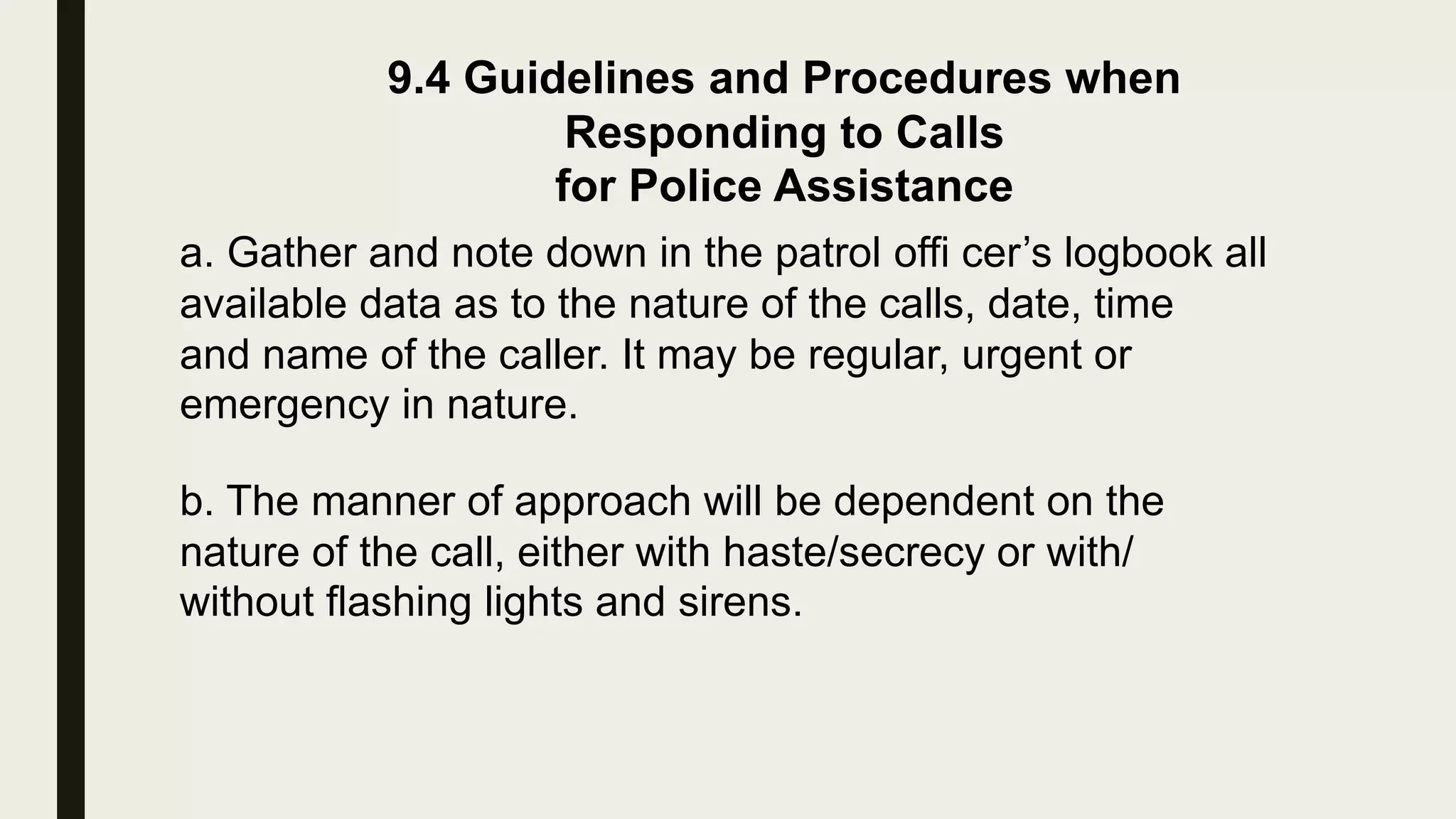 Pnp operational procedure | PPTX