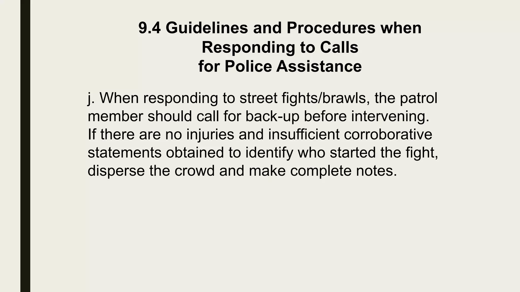 Pnp operational procedure | PPTX