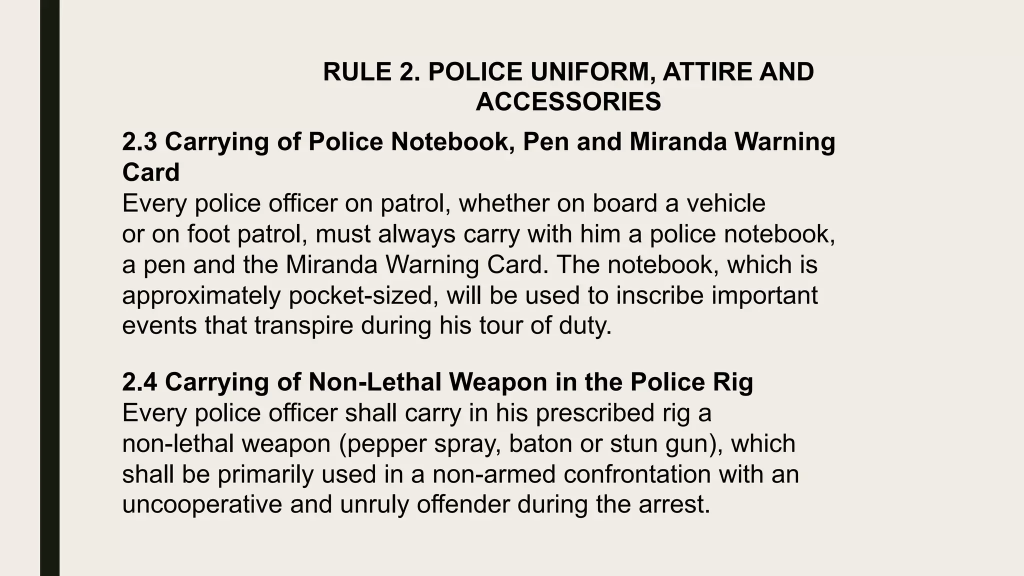 Pnp operational procedure | PPTX