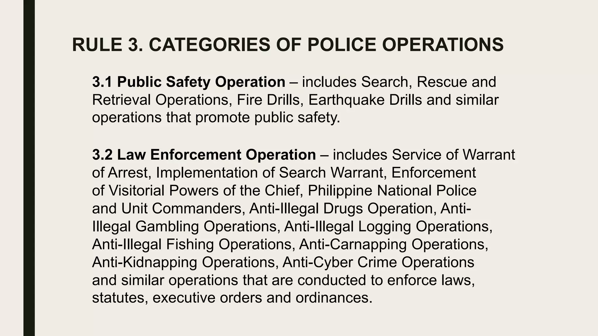 Pnp operational procedure | PPTX