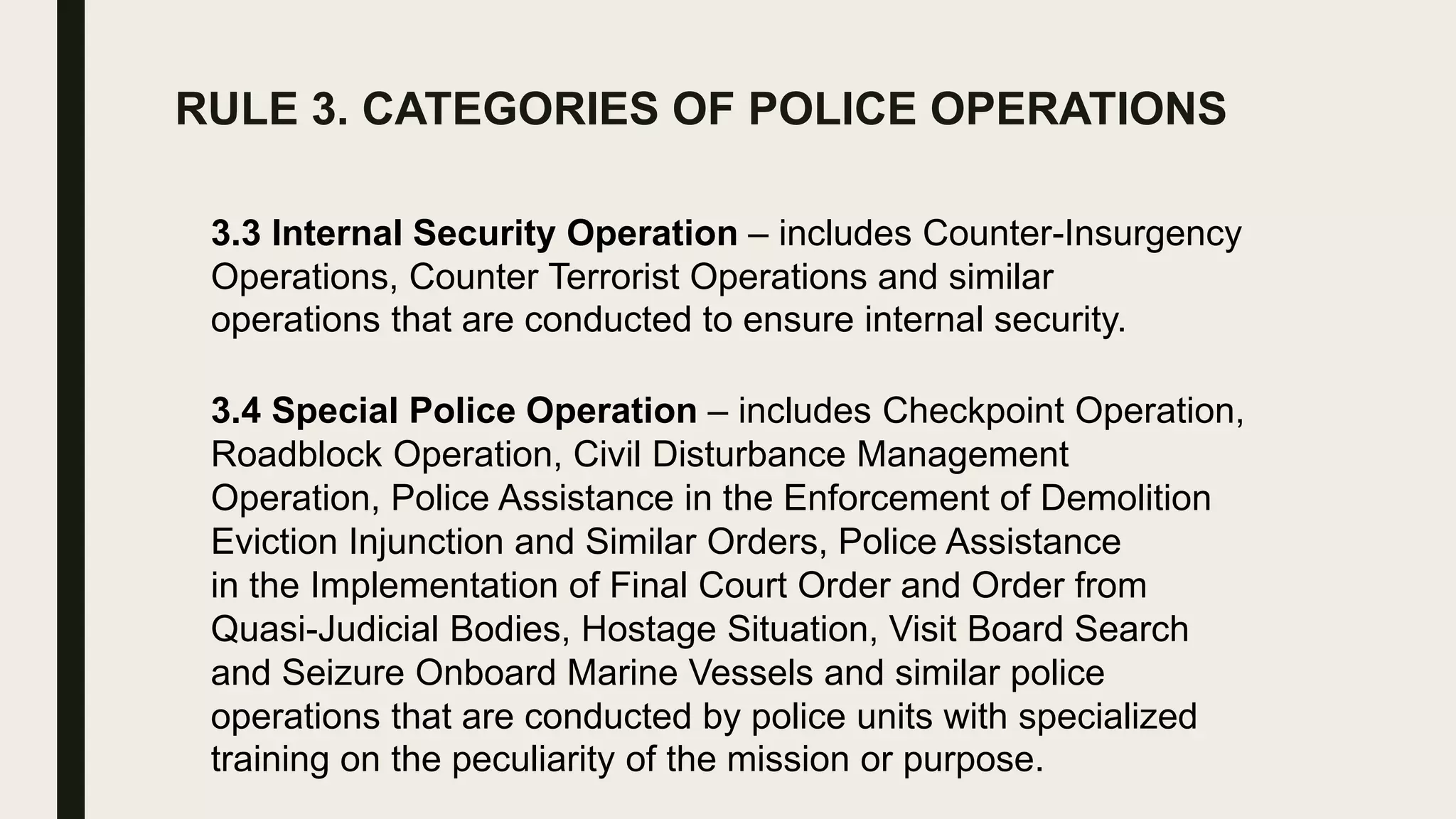 Pnp operational procedure | PPTX