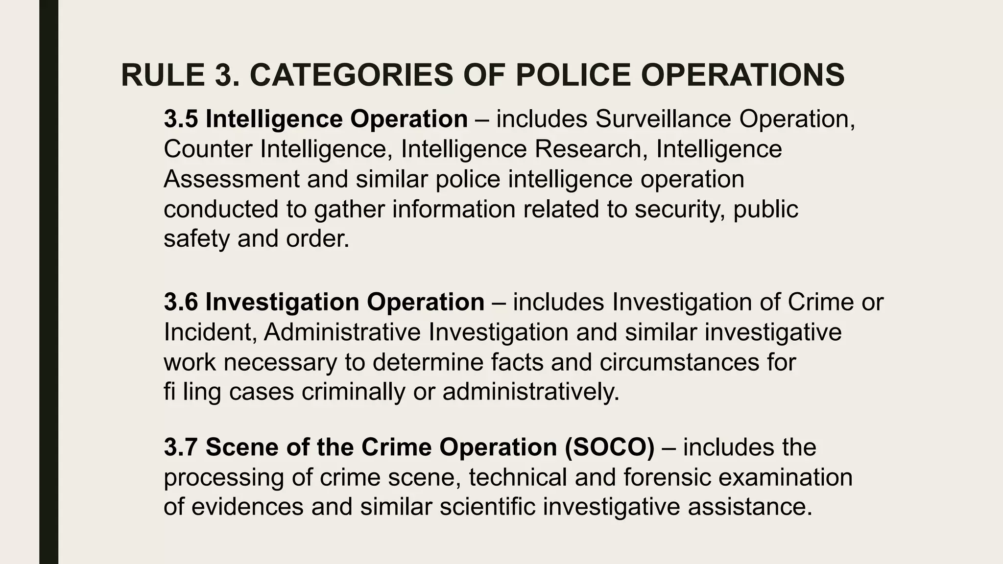 Pnp operational procedure | PPTX