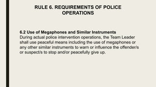 Pnp operational procedure | PPTX