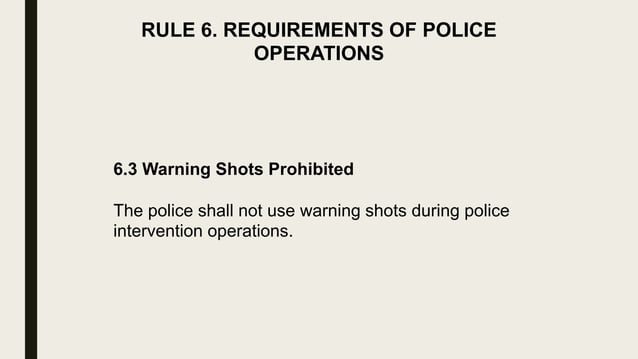 Pnp operational procedure | PPTX | Law