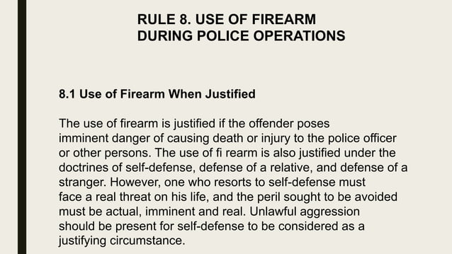 Pnp operational procedure | PPTX | Law