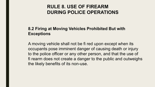 Pnp operational procedure | PPTX | Law