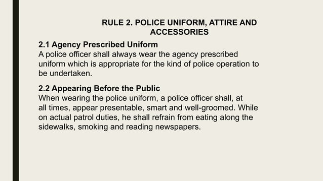 Pnp operational procedure | PPTX | Law