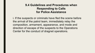 Pnp operational procedure | PPTX