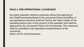 Pnp operational procedure | PPTX