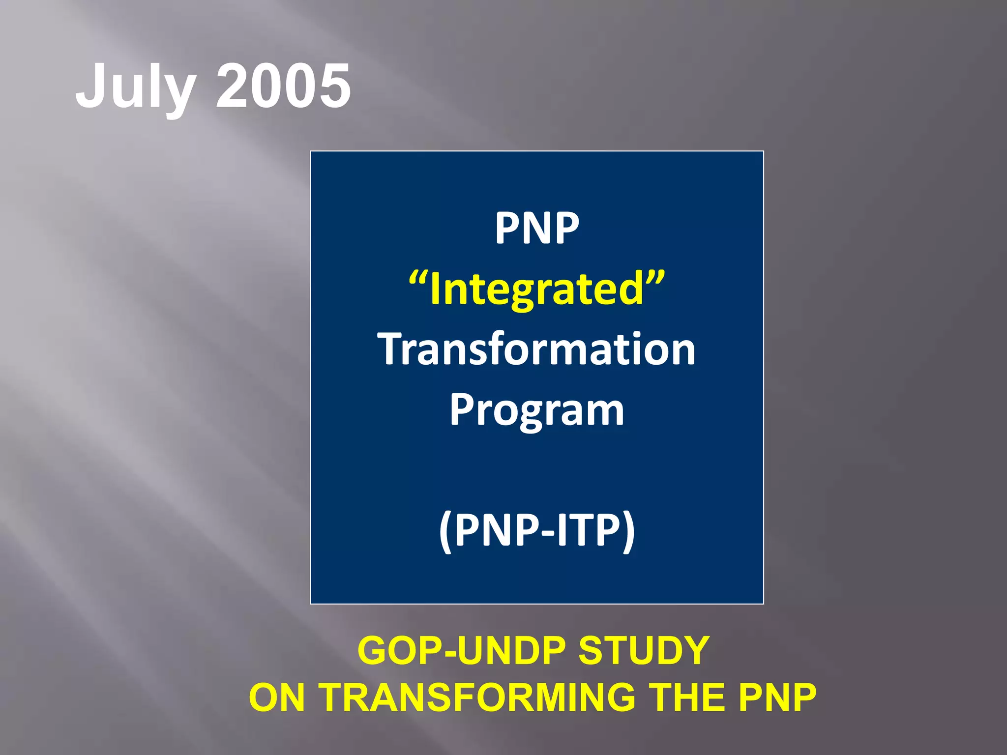 PNP P.A.T.R.O.L. Plan 2030 and anti-drug campaign | PPTX