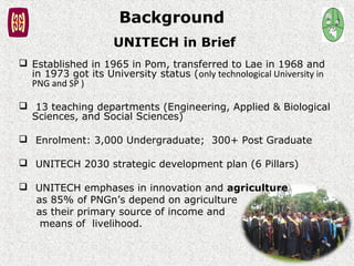 Pnp png workshop2016_model village_unitech_kerua | PPT