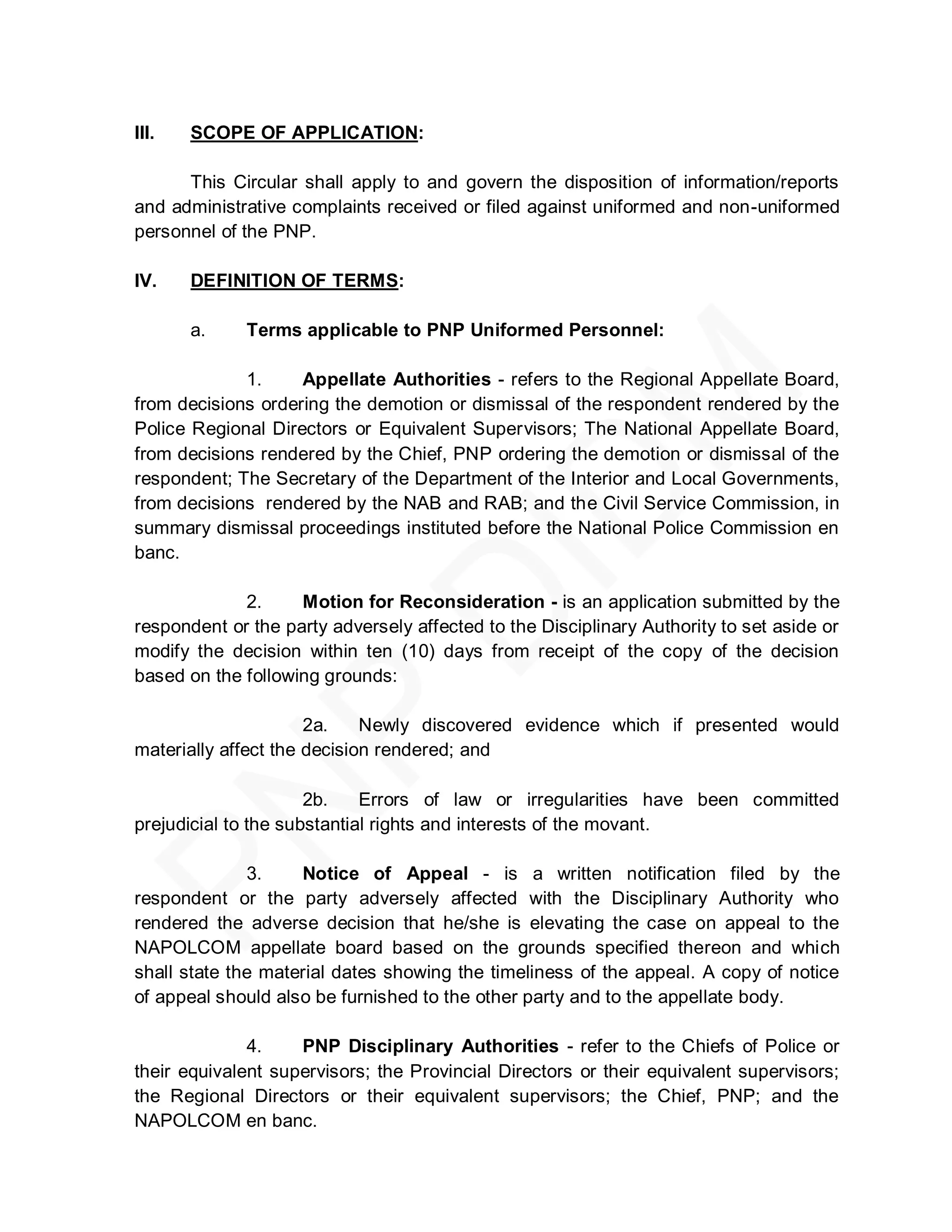 Pnp pre charge evaluation and summary hearing guide | PDF