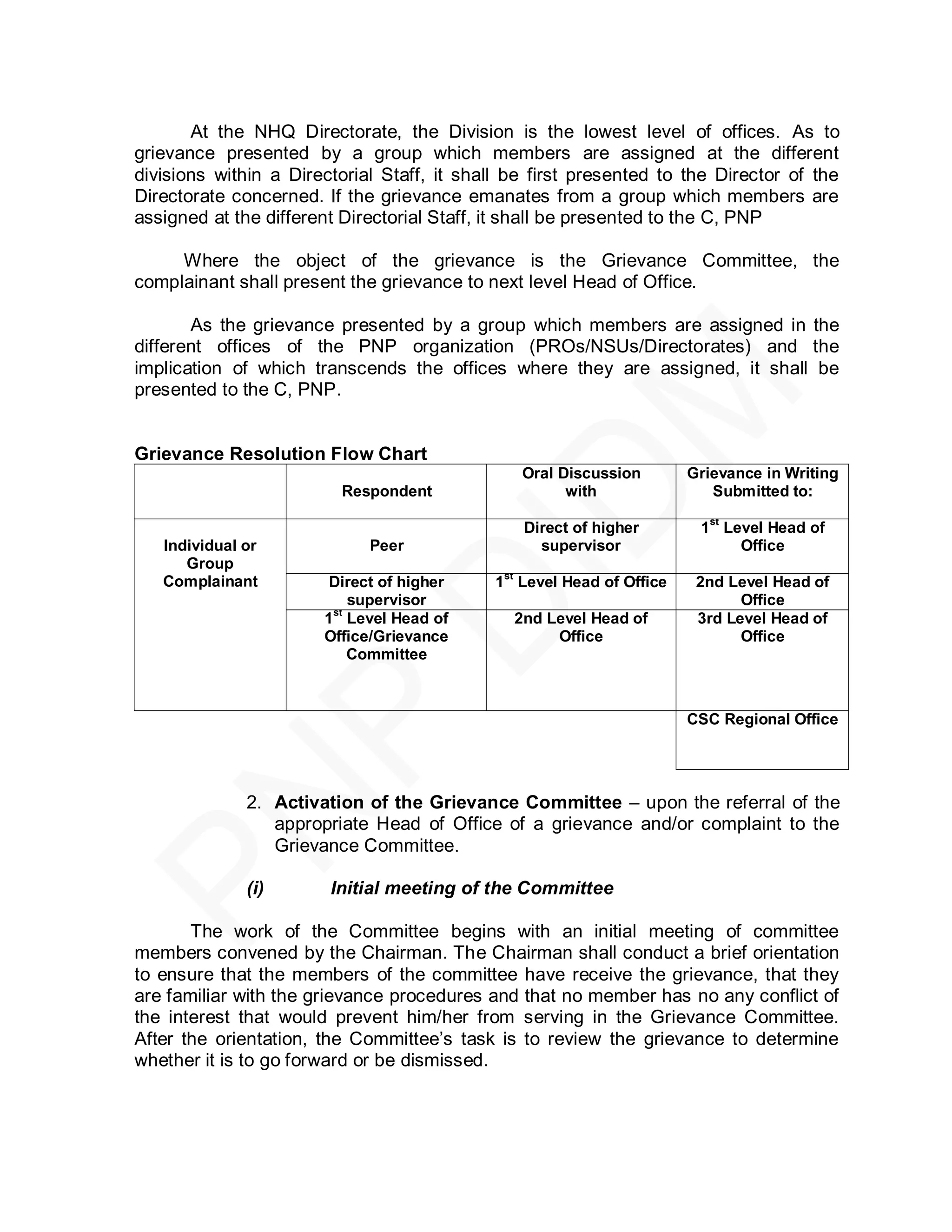 Pnp pre charge evaluation and summary hearing guide | PDF