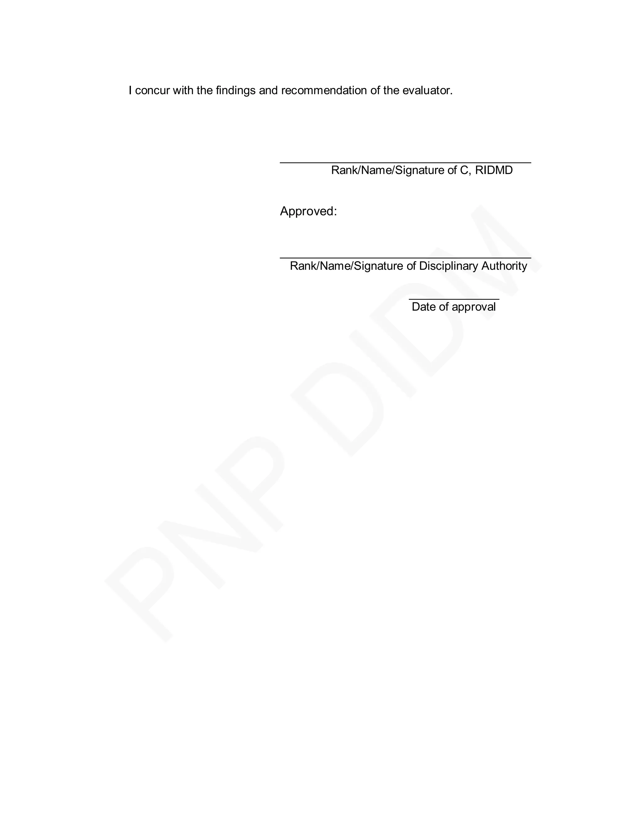 Pnp pre charge evaluation and summary hearing guide | PDF