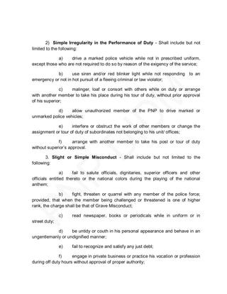 Pnp pre charge evaluation and summary hearing guide | PDF | Law