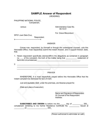 Pnp pre charge evaluation and summary hearing guide | PDF