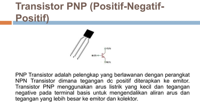 Pnp transistor | PPT