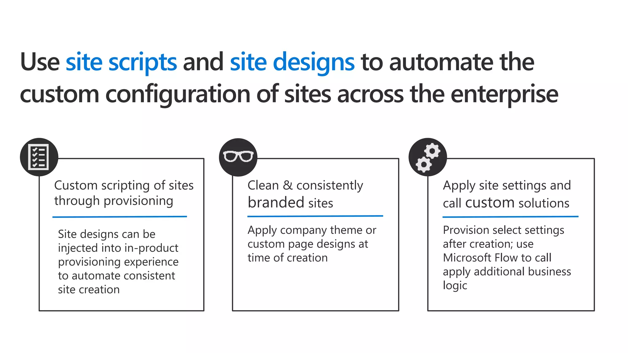 Pnp Webcast Introduction To Sharepoint Site Designs And Site Scripts Ppt 
