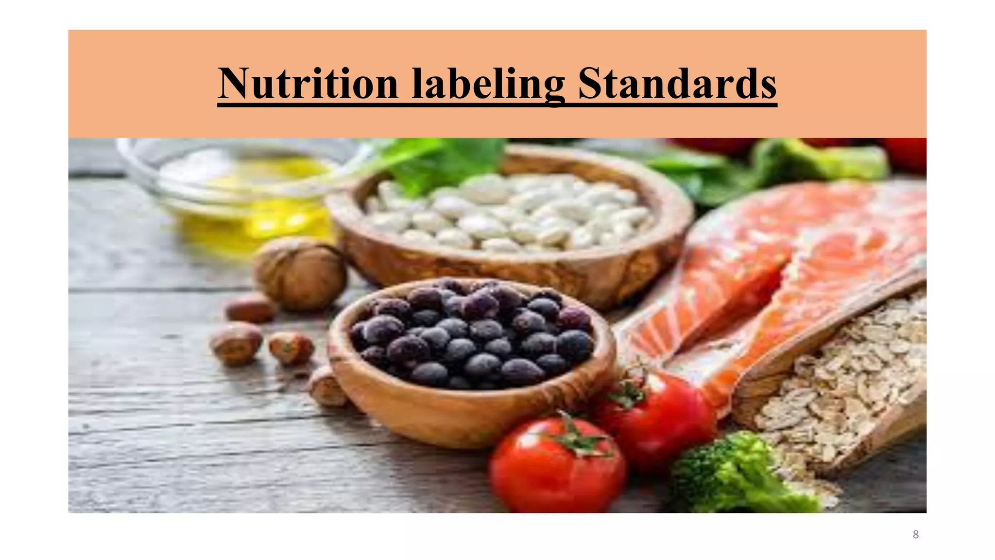 codex standard for nutrition and labelling | PDF