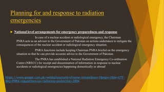 Pnra regulation on radiation protection 2004 | PPT