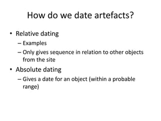 Systems of dating | PPTX