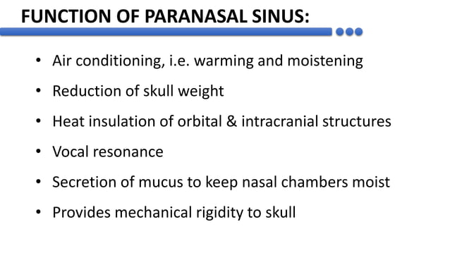 anatomy of Para nasal sinus with clinical anatomy | PPT