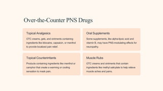 PNS-Drugs introduction classification and their effects | PPTX | Brain ...