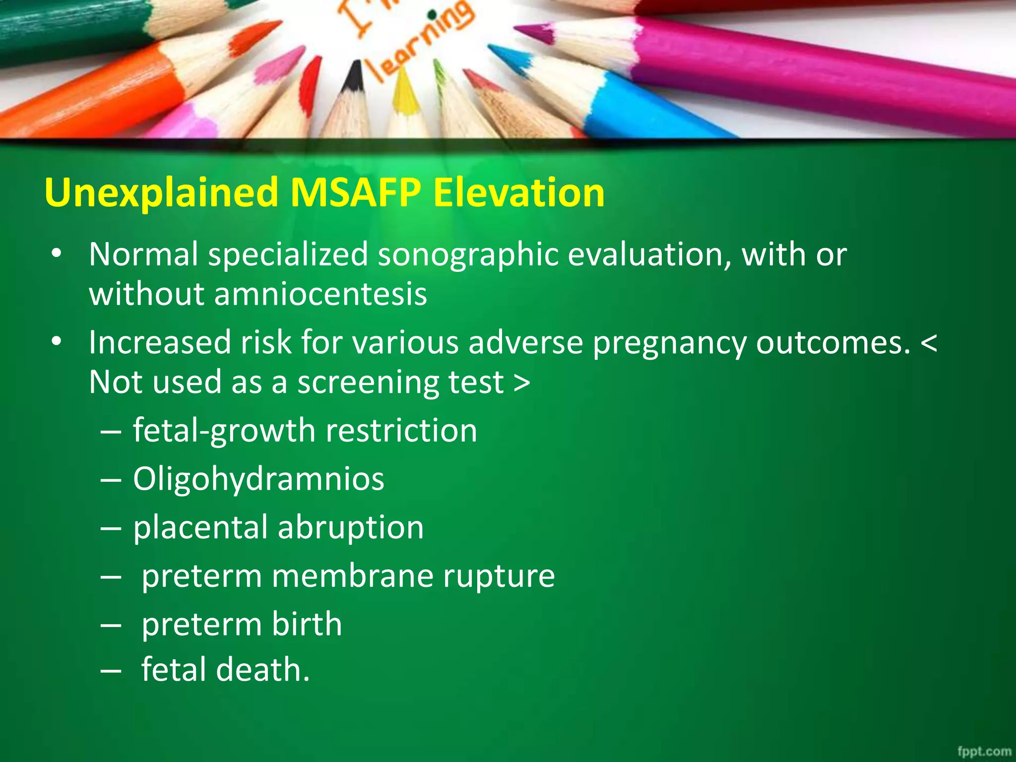 prenatal diagnosis | PPT