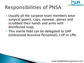 Pnsa role nursing | PPT
